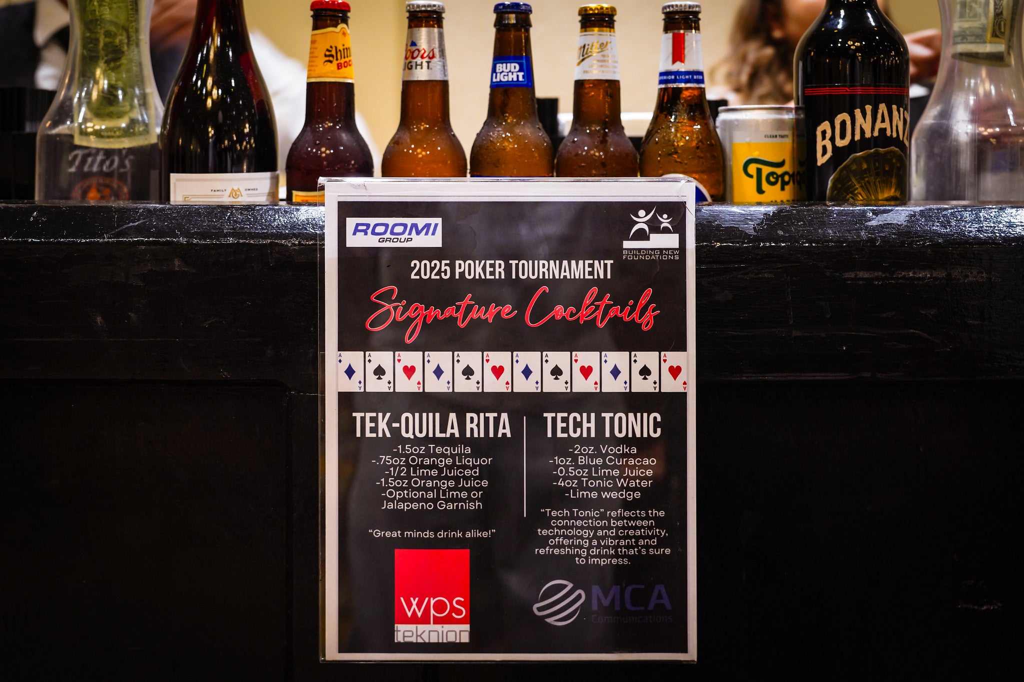 Happy Hour Sponsor- SOLD OUT – Building New Foundations